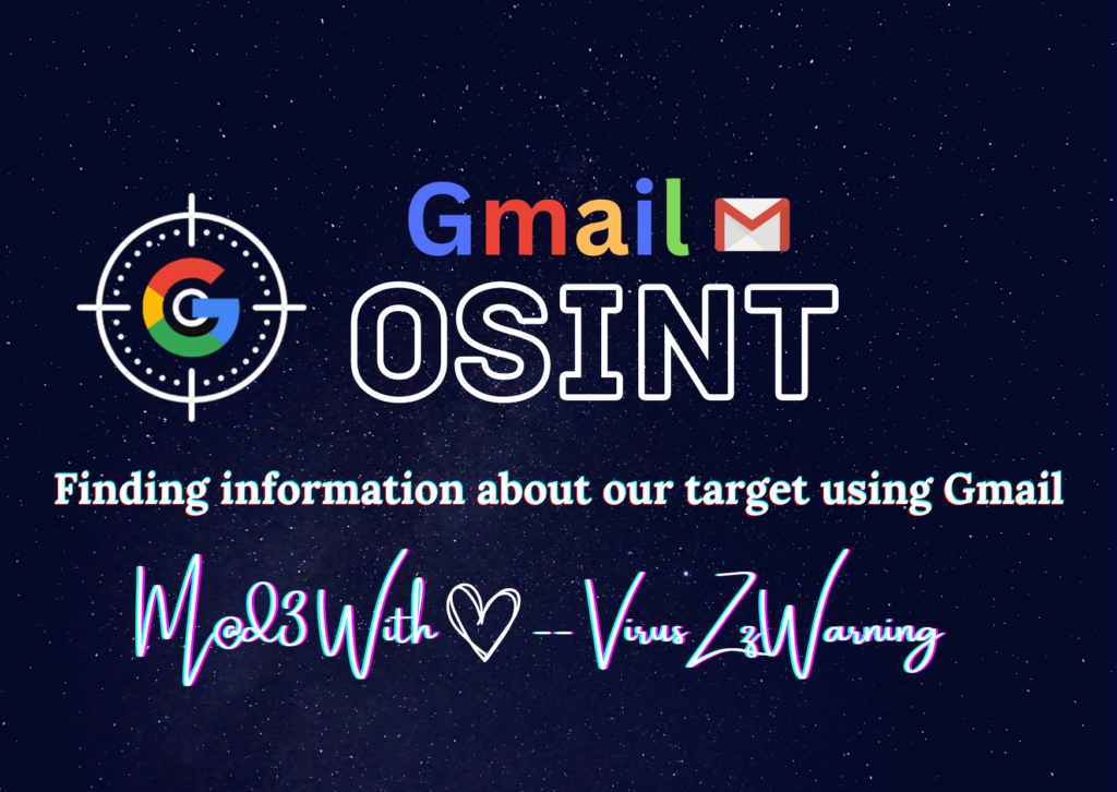 Finding information about our target using Gmail - Gmail OSINT