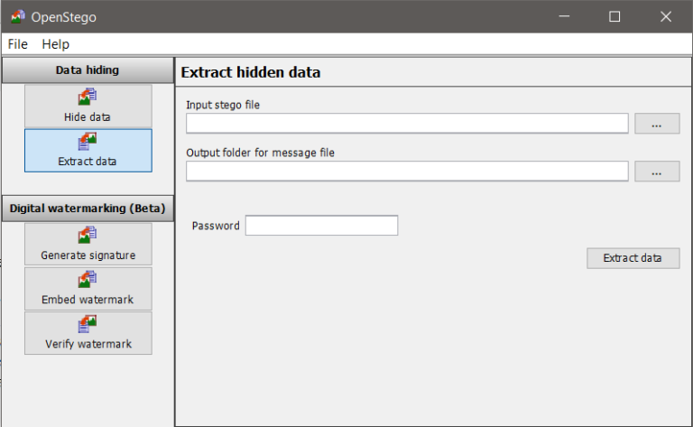 Steganography: Hiding Secret Files using openstego